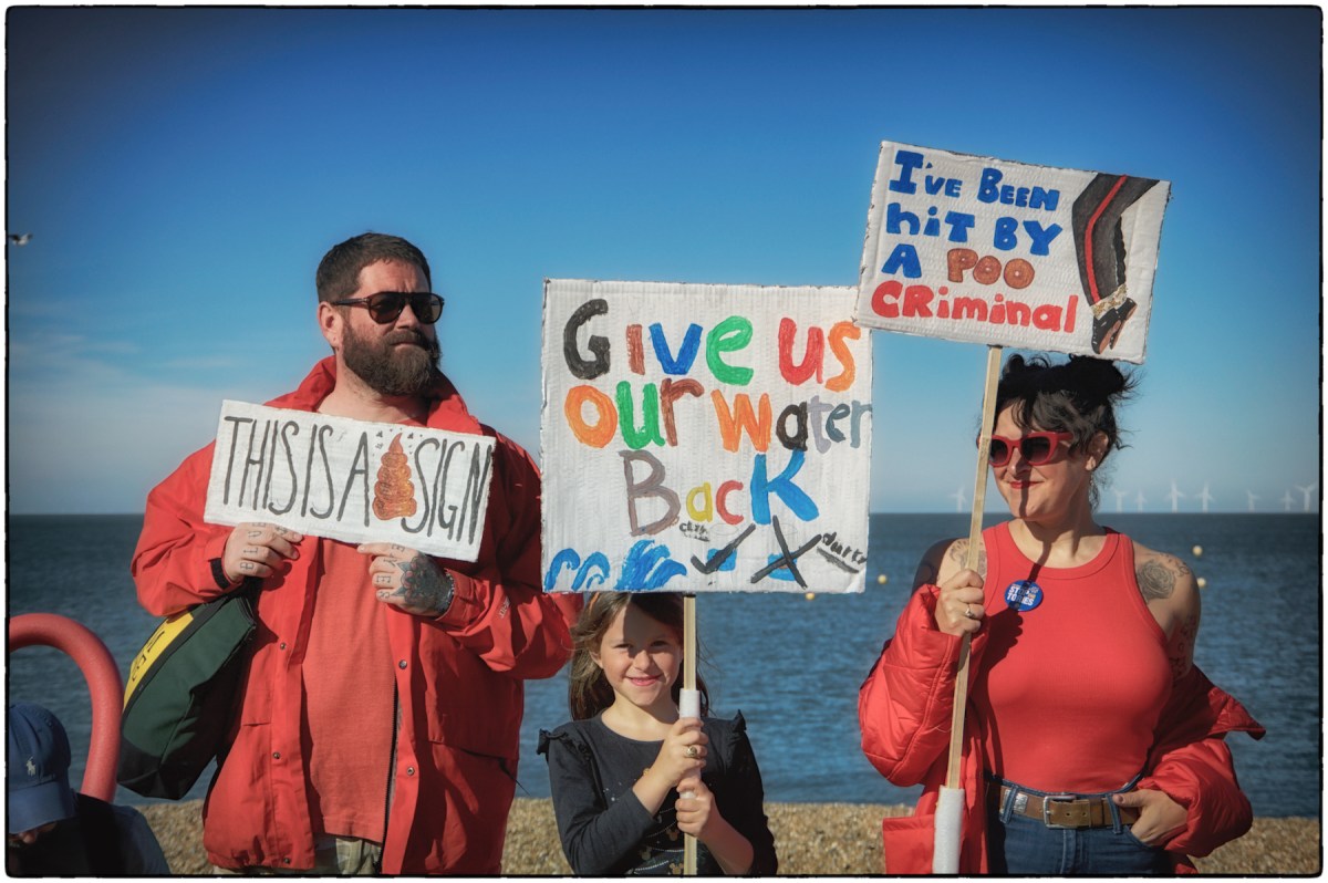 Barricade the Beach Protest – Whitstable Views